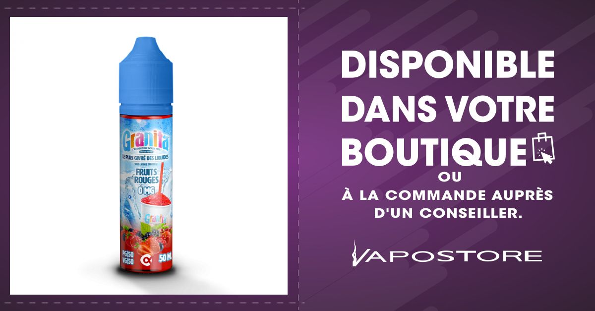 Fruits Rouges Granita 50ml 00mg - Vapostore