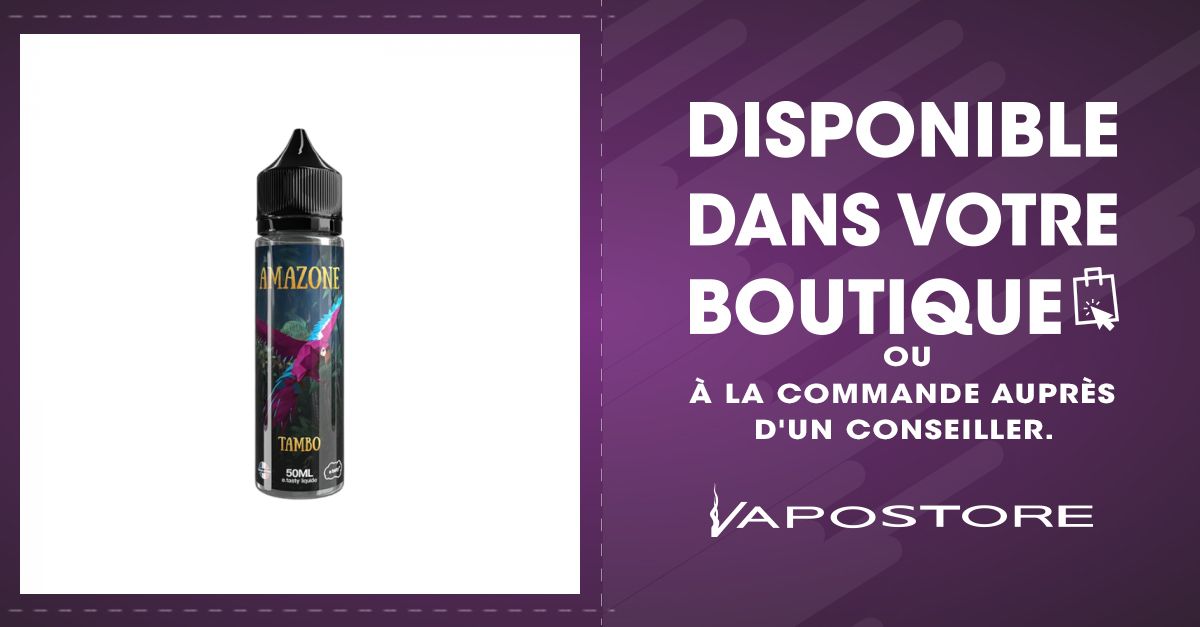 Tambo Amazone E.Tasty 50ml 00mg - Vapostore